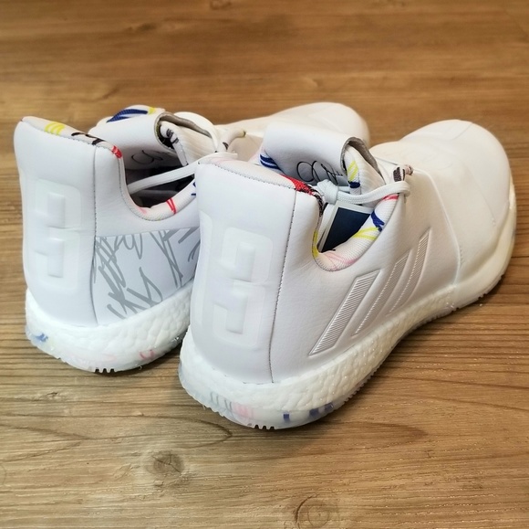 adidas | Shoes | Harden Vol 3 Doodle Boost G5422 White Adidas | Poshmark